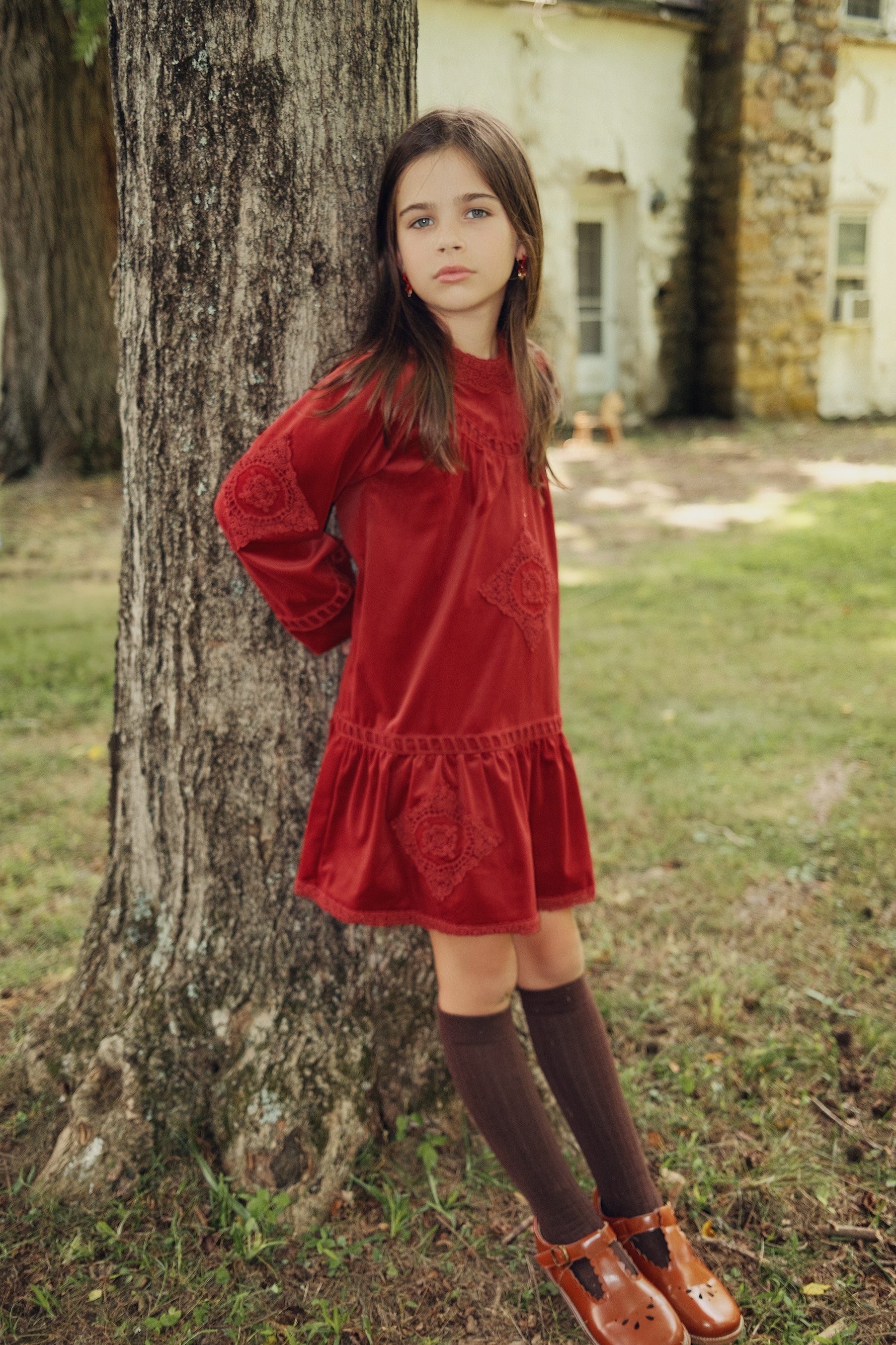 Velvet Lace Dress – Mack & Harvie